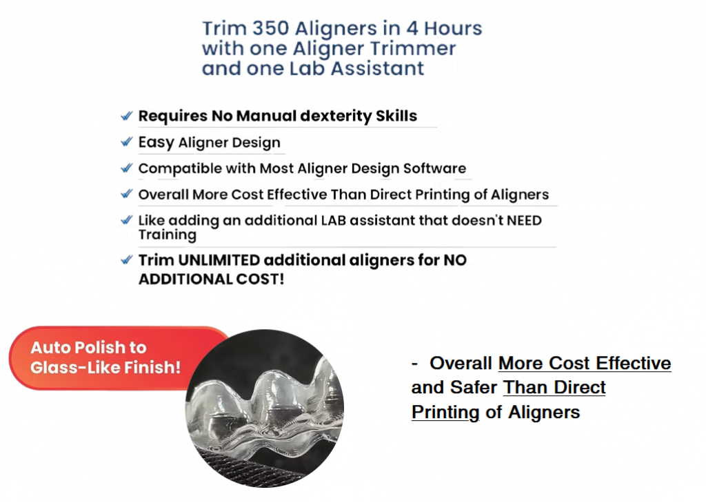 Automated Aligner Trim AND Polish - Motion View Software